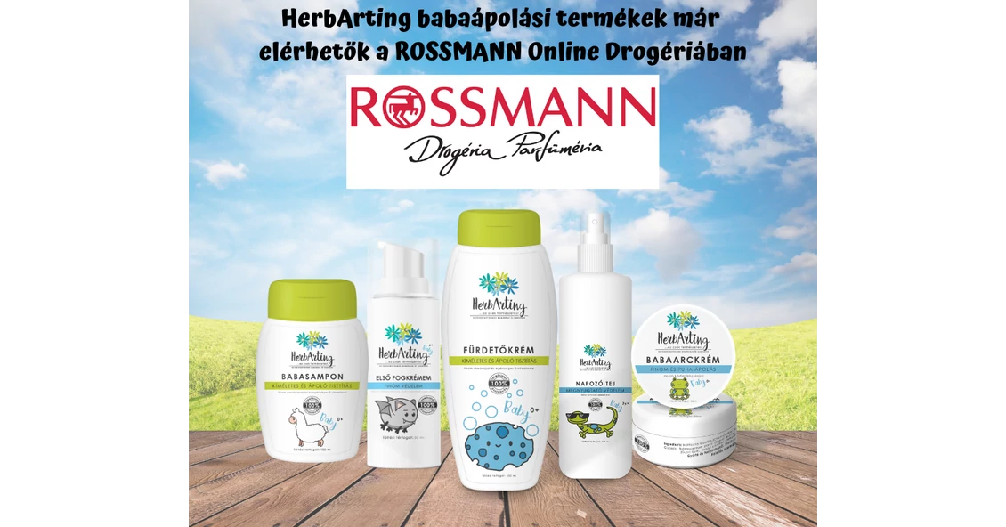 HerbArting babaápolási termékek mostantól elérhetők a ROSSMANN Online ...